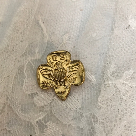 Girl Scouts of America | Jewelry | Vintage Girl Scouting Pin | Poshmark